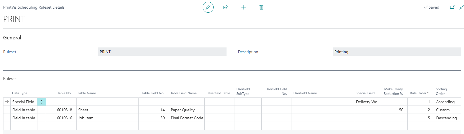 Auto scheduling scenarios - PrintVis Documentation